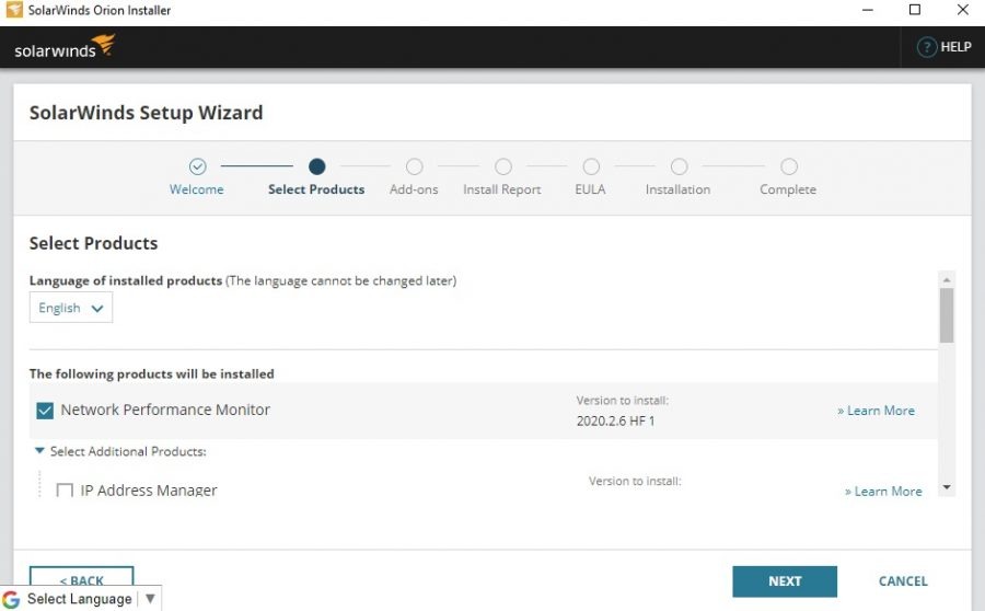 نصب نرم افزار مانیتورینگ Solarwinds - آموزش - منتخب صنعت پارس