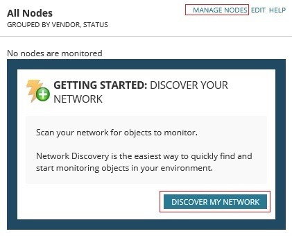 افزودن تجهیزات در Solarwinds با روش Network Discovery - آموزش شبکه