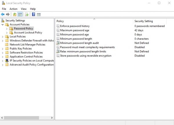 تنظیمات Password Policy در Group Policy - آموزش - منتخب صنعت پارس