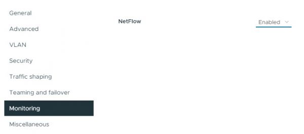 راه اندازی NetFlow در VMware vSphere - آموزش - منتخب صنعت پارس