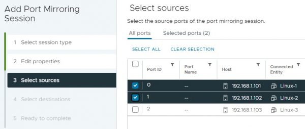 راه اندازی Port Mirroring در VMware vSphere - آموزش - منتخب صنعت پارس