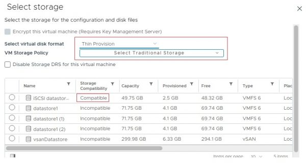 سیاست های ذخیره سازی Storage Policy در VMware vSphere - آموزش - منتخب ...